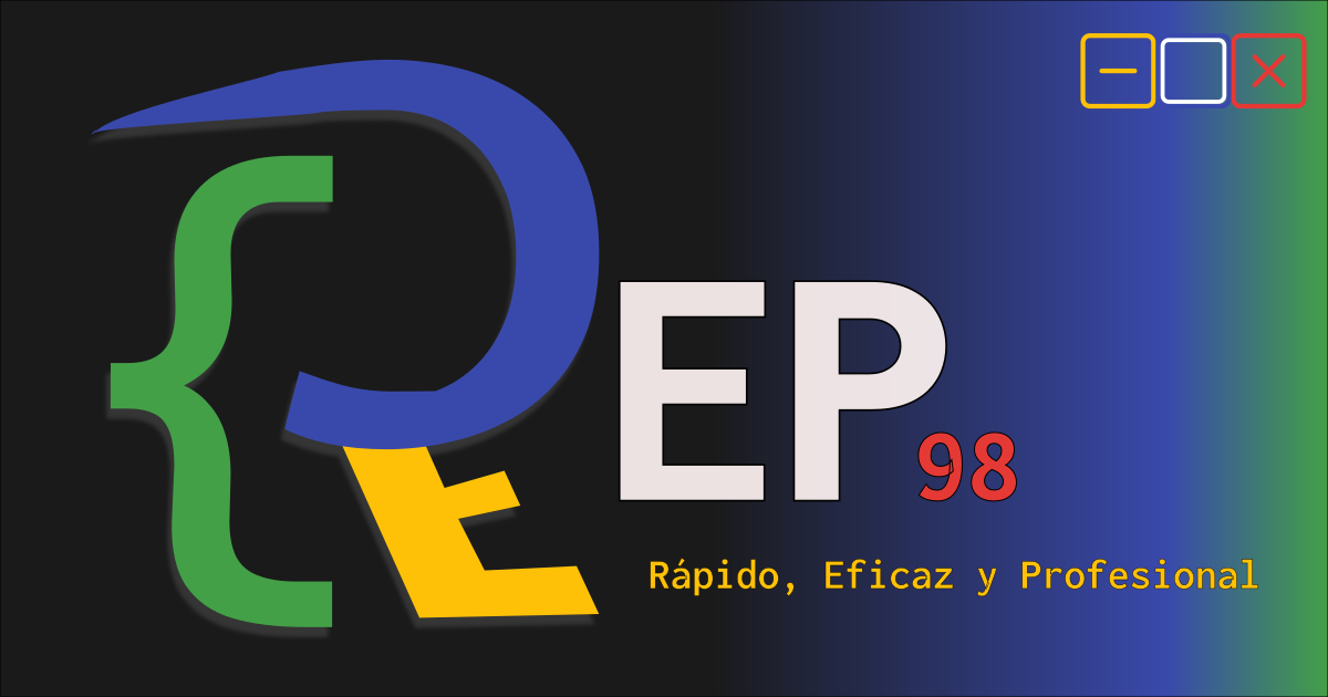 Manifiesto de uso previo - REP98